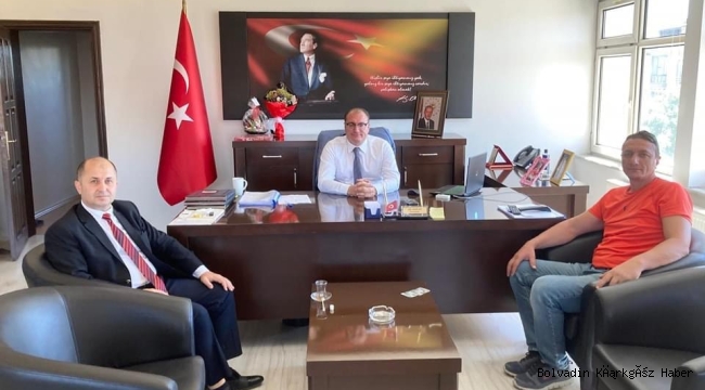 Hemşehrimiz Fatih Gümüş Kaymakam Arıkan'a Ziyaret Gerçekleşti - Kırkgöz ... Hemşehrimiz Fatih Gümüş Kaymakam Arıkan'a Ziyaret Gerçekleşti - Kırkgöz ...